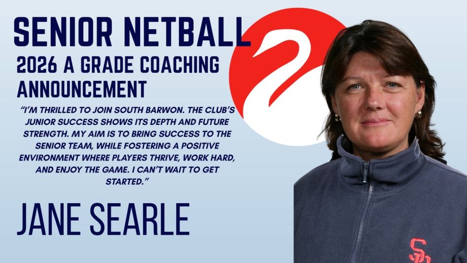 South Barwon secures elite coach Jane Searle as A Grade Netball Coach